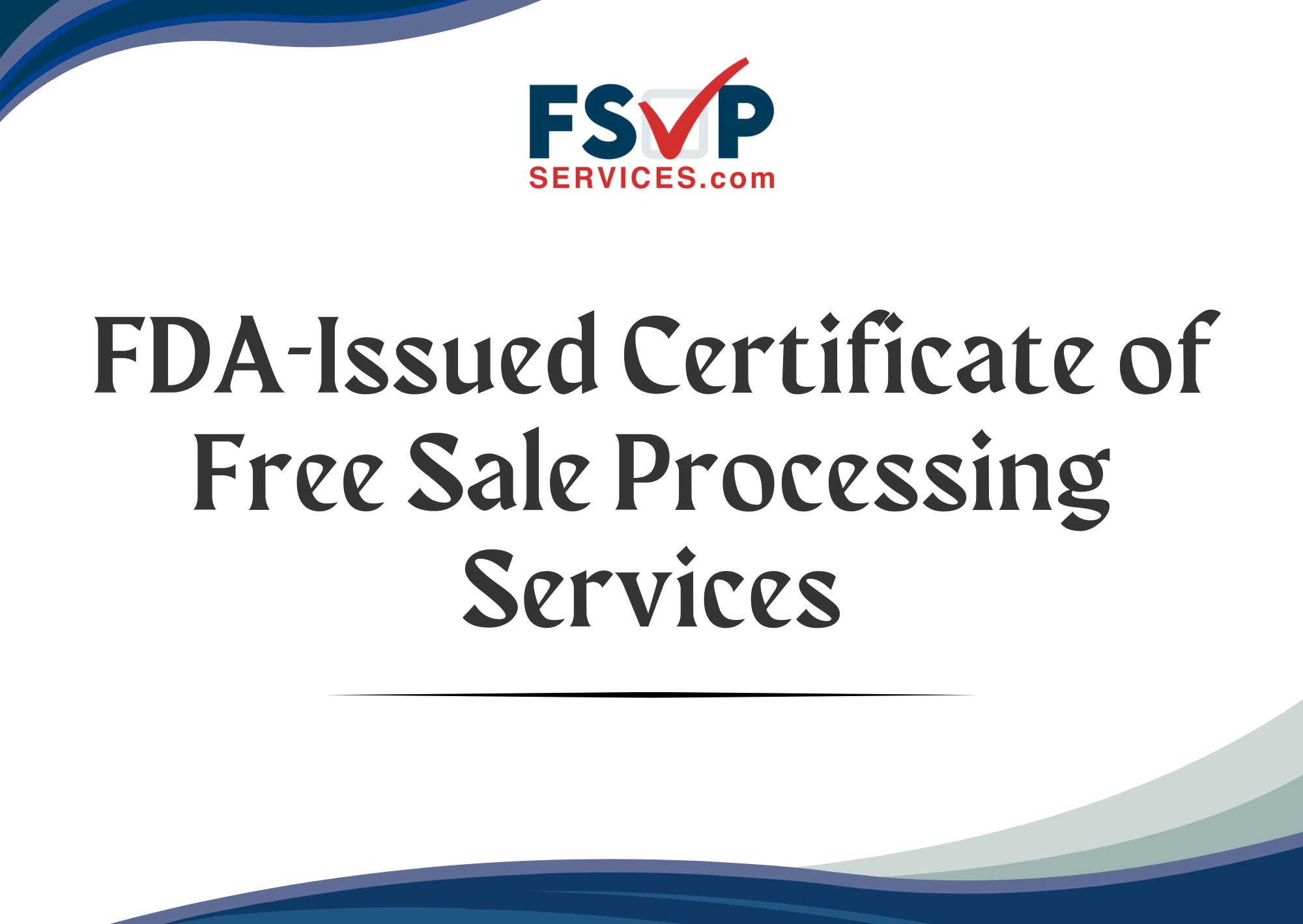 Services – FSVP Services